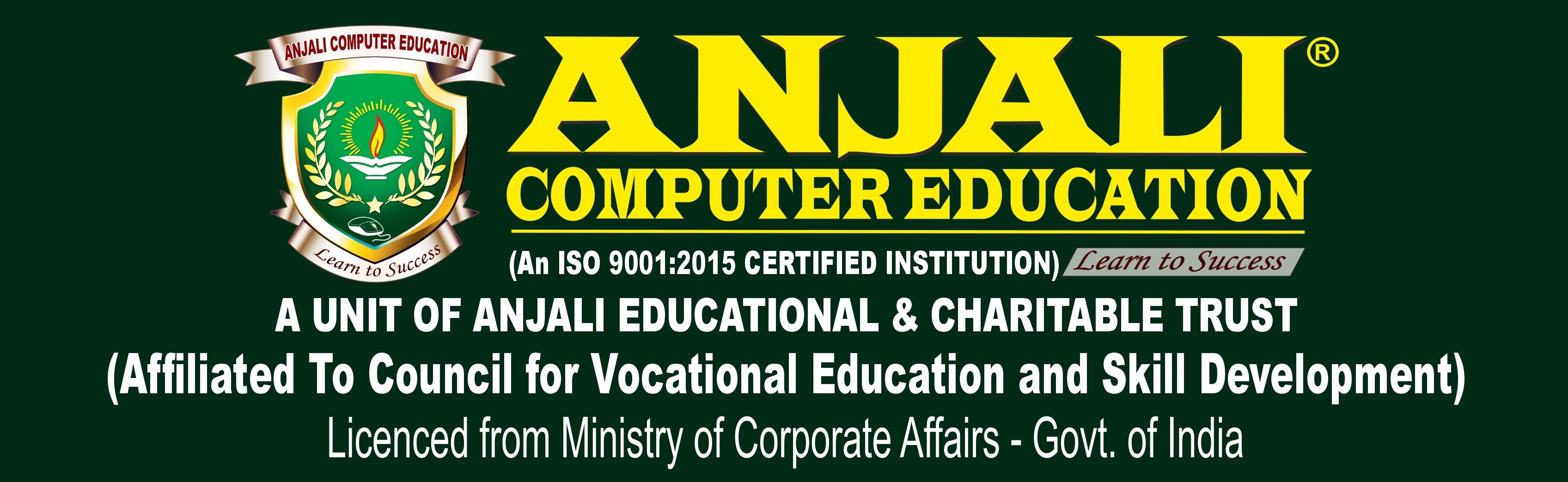 Anjali Computer Education | ISO Certified